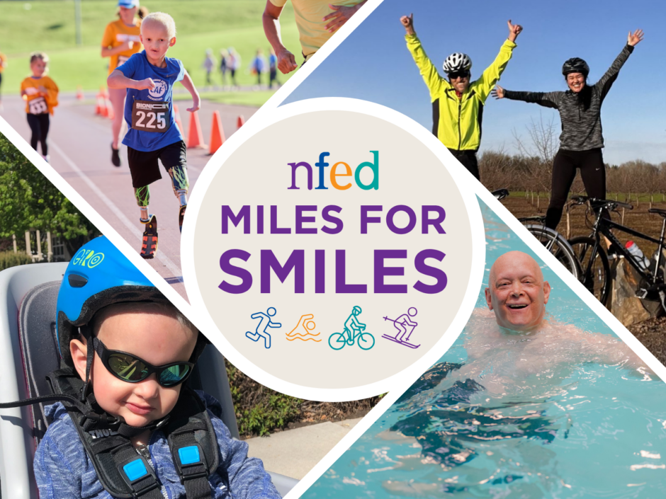 Join NFED Miles for Smiles and Help Families Feel Less Alone